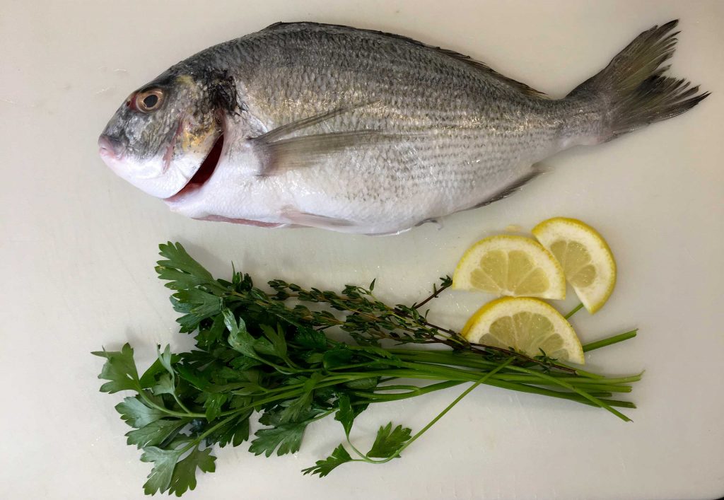Easy To Make Mediterranean Style Oven Baked Sea Bream - Cook Like a ...