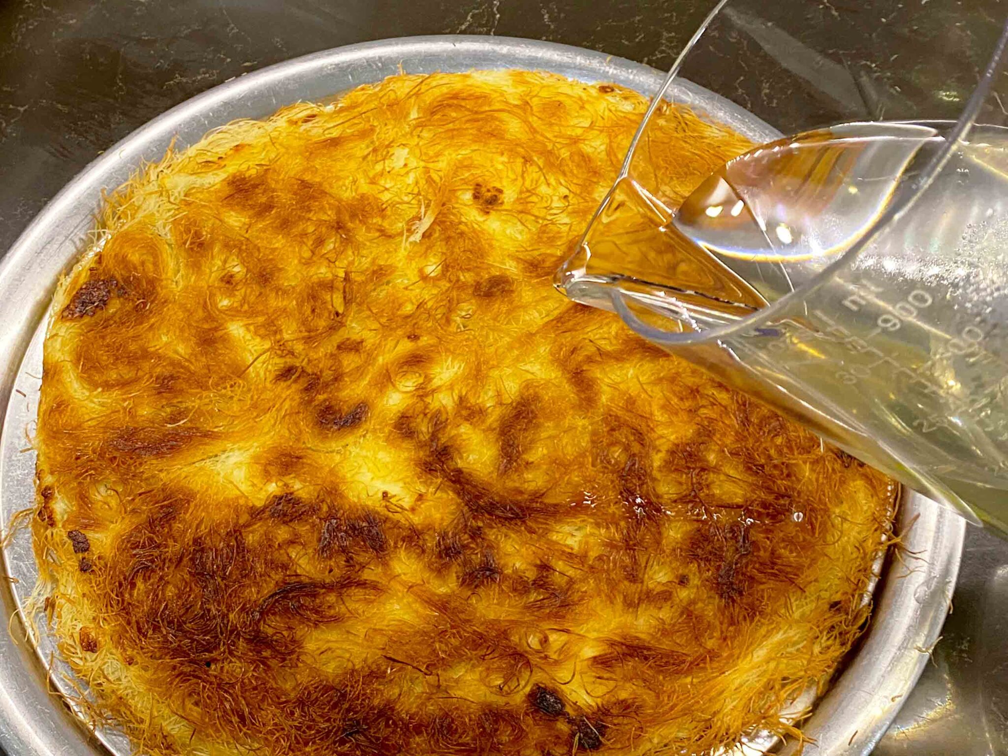Traditional Kanafeh Recipe - Amazing dessert from the Middle East ...