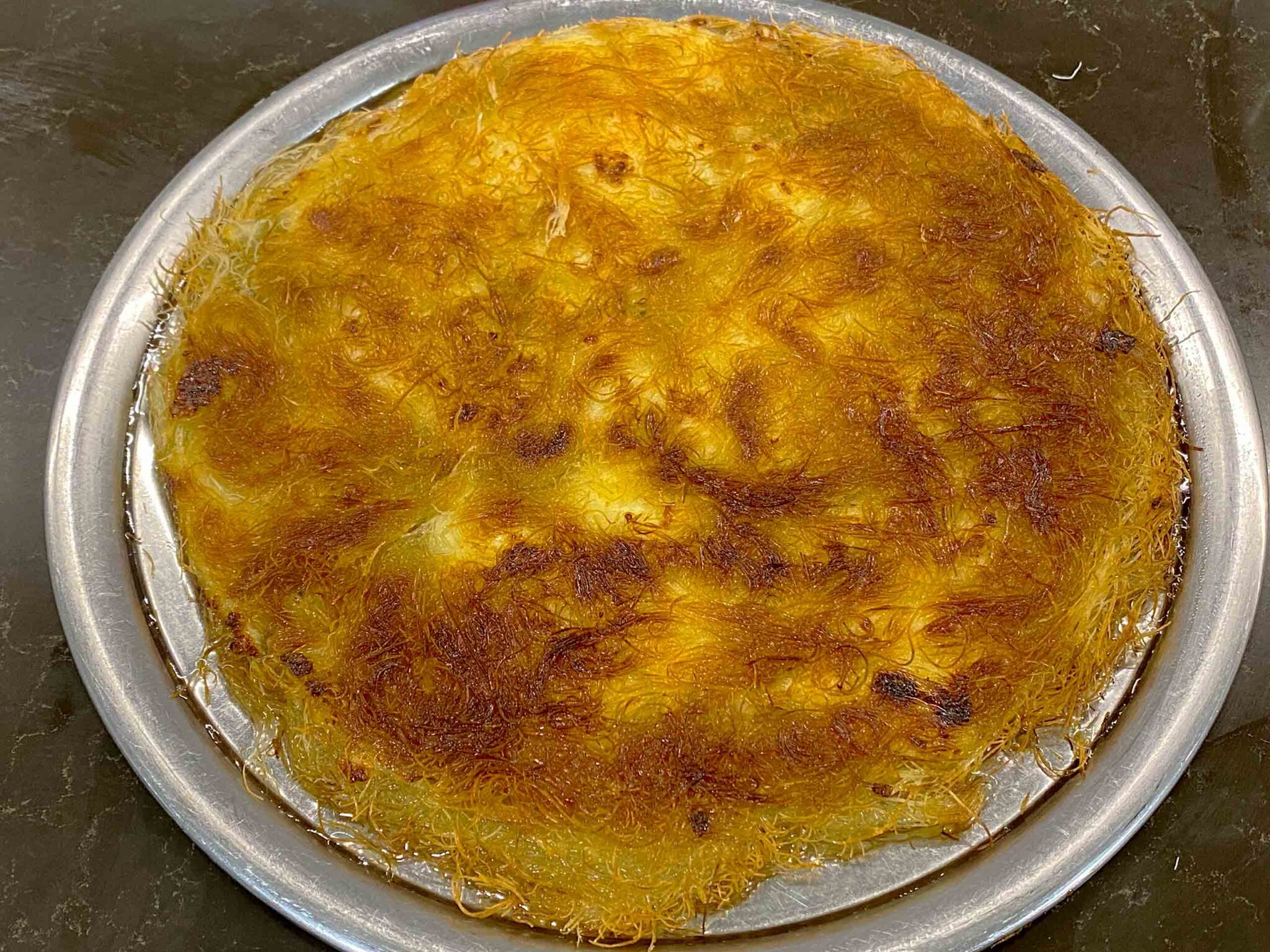 Traditional Kanafeh Recipe - Amazing dessert from the Middle East ...